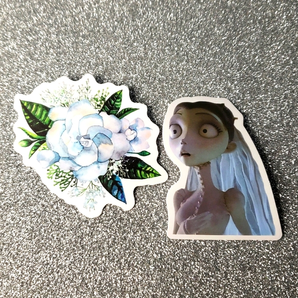 art class | Design | 10 Corpse Bride Waterproof Sticker | Poshmark